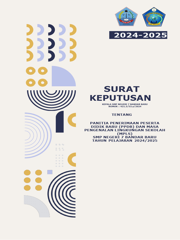 SK PPDB 2024-2025 | PDF