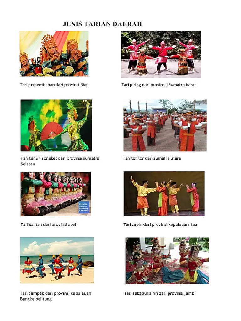 Tari Daerah | PDF