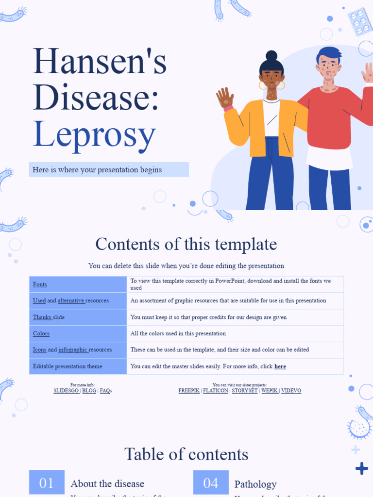 Hansen's Disease - Leprosy by Slidesgo | PDF | Planets | Planets In ...