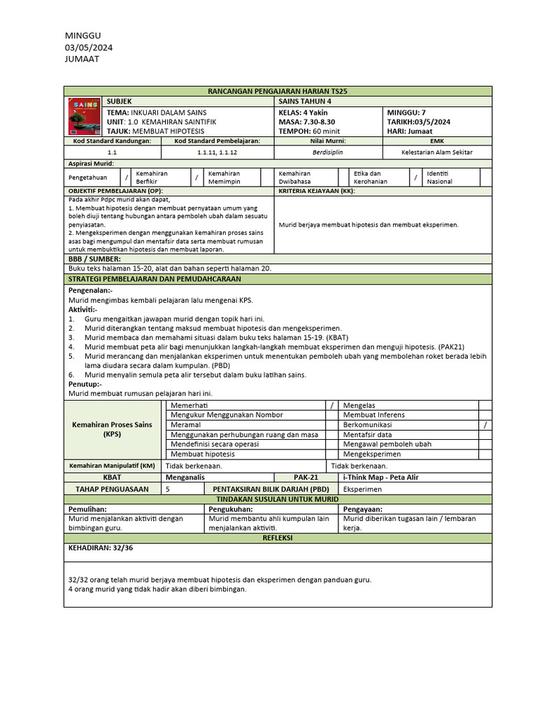 m8 - 03 Mei - Jumaat - Loga | PDF | Teachers | Human Communication