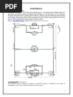 Rugby Field Dimensions and Layout | PDF