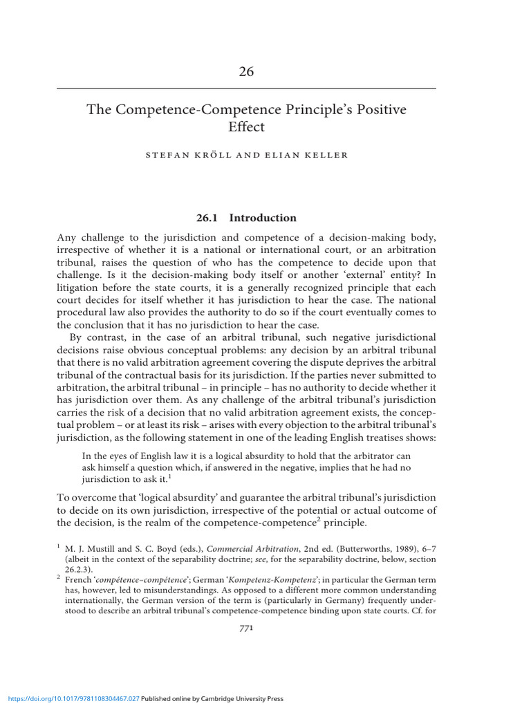 Kröll, S., & Keller, E. (2023) - The Competence-Competence Principle's Positive Effect | PDF ...