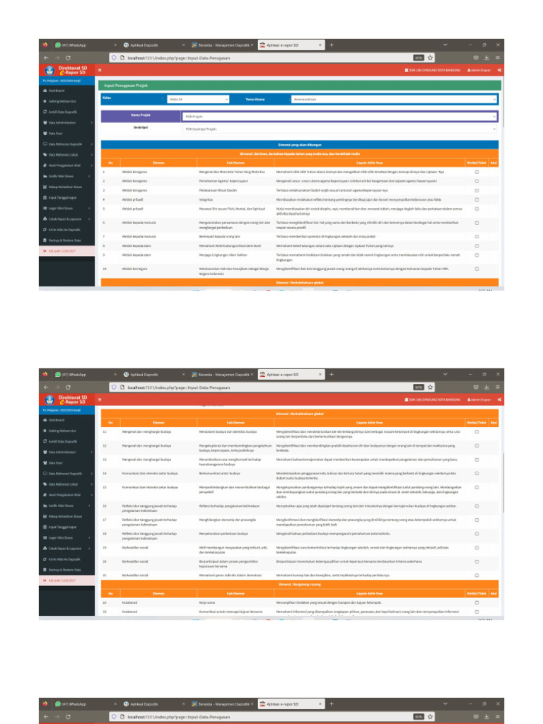 Fase Project Kelas 3 | PDF