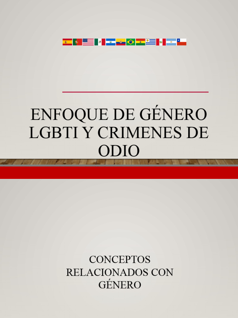 Enfoque de Genero Lgbti2020 | PDF | Estudios LGBTQIA+ | Transgénero