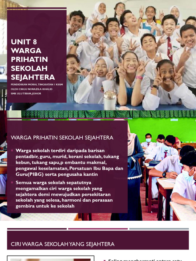 Form 1 Nota Moral Bab 8 | PDF