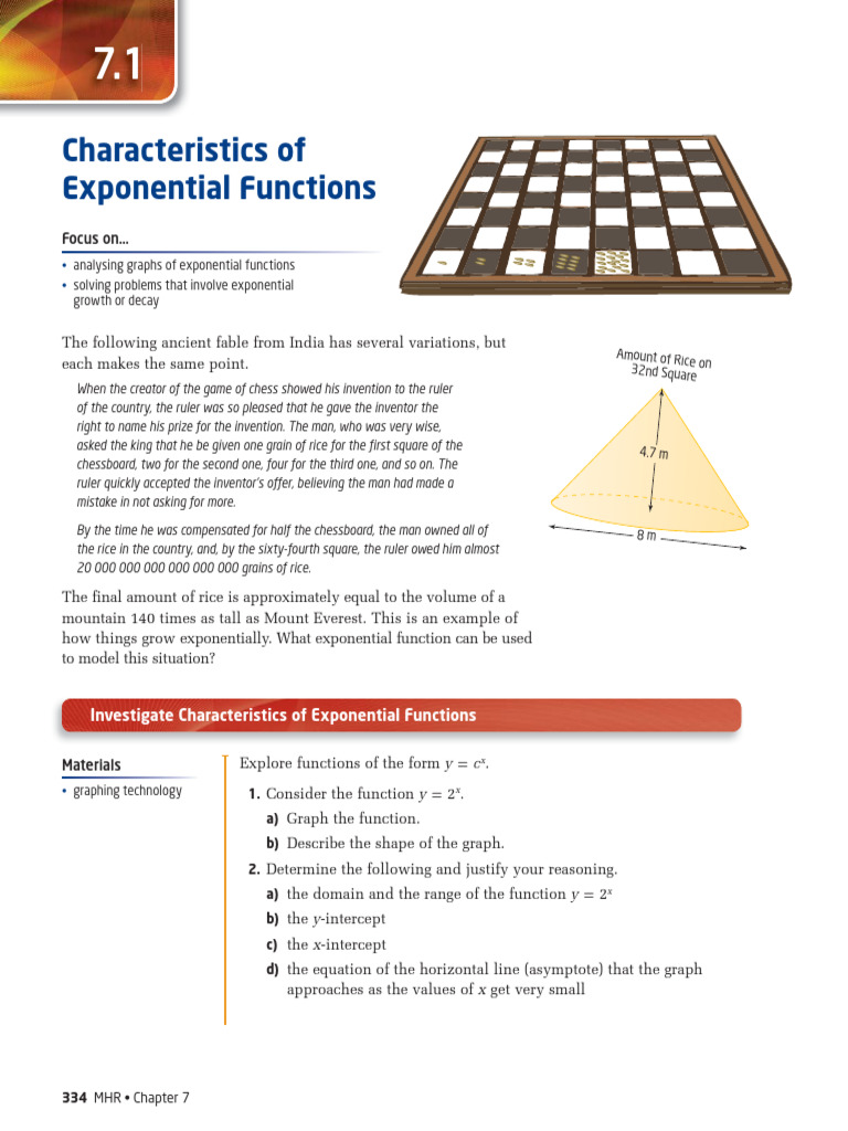 71-72 | PDF | Function (Mathematics) | Exponential Function