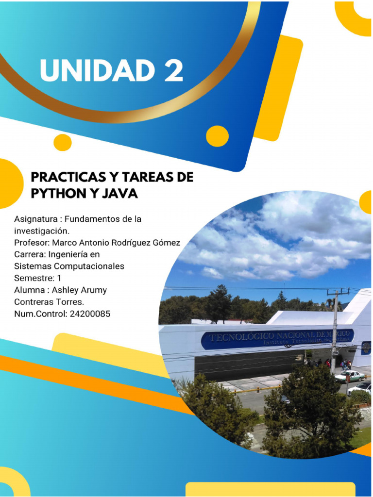 Unidad 2 Program | PDF | Python (lenguaje de programación) | Programación