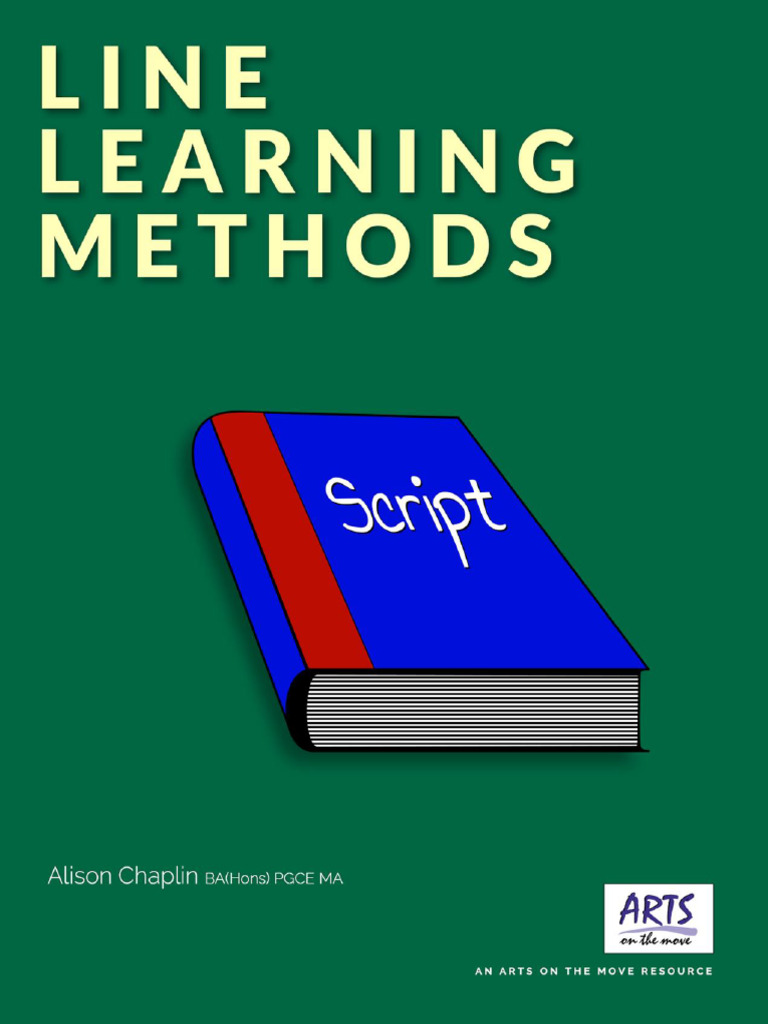 LineLearningMethodsSpeechAndDramaSkillsForRememberingScriptLines 1 ...