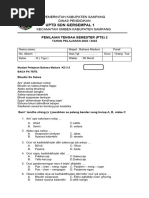 Format Kop Soal Sumatif Akhir Semester 2022-2023 | PDF