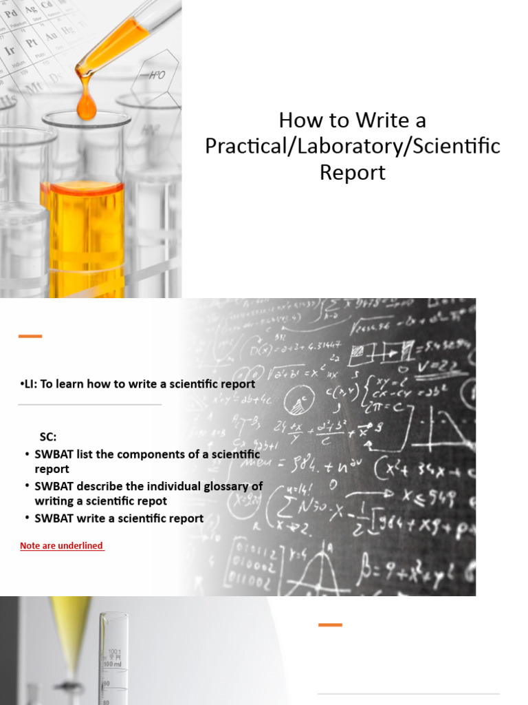 L3 - How To Write A Scientific Report | PDF | Experiment | Coffee