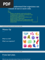 W3 - NOTES - Q2 - G7SCIENCE Unicellular and Multicellular Organisms ...
