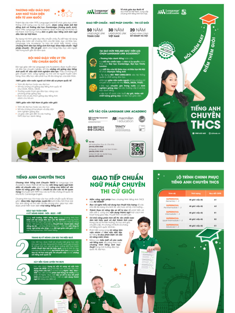 Chương Trình Tiếng Anh Chuyên THCS | PDF