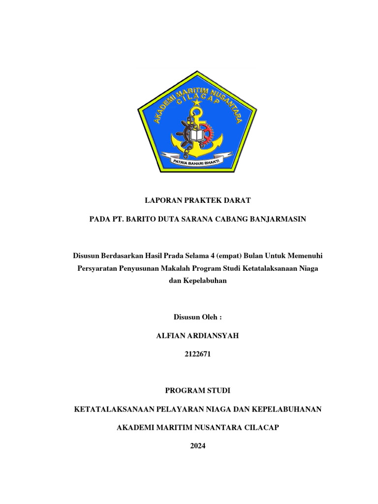 Contoh Laporan Prada AMN | PDF