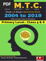 7th, 8th - NMTC - Stage-2 Question Paper | PDF