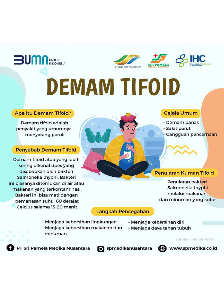 Poster Demam Tifoid 2 | PDF