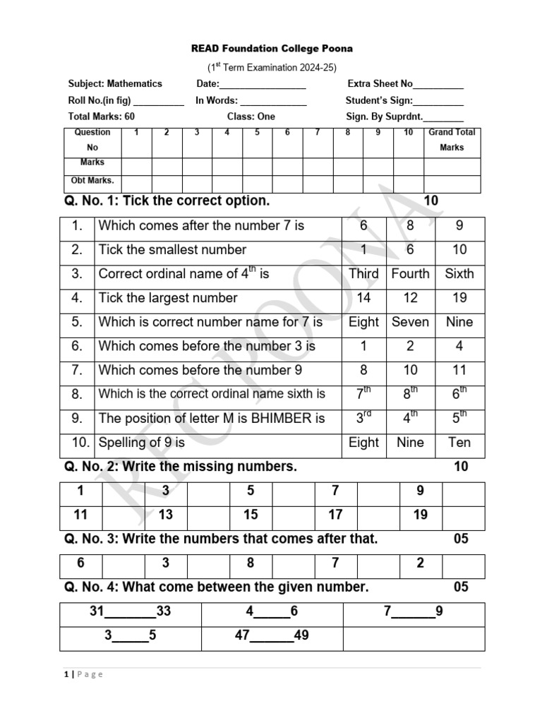 1 Mathematics | PDF | Mathematics