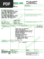 R3Z0615108 FCR Forwarder Cargo Receipt - Draft | PDF | Cargo | Bill Of ...
