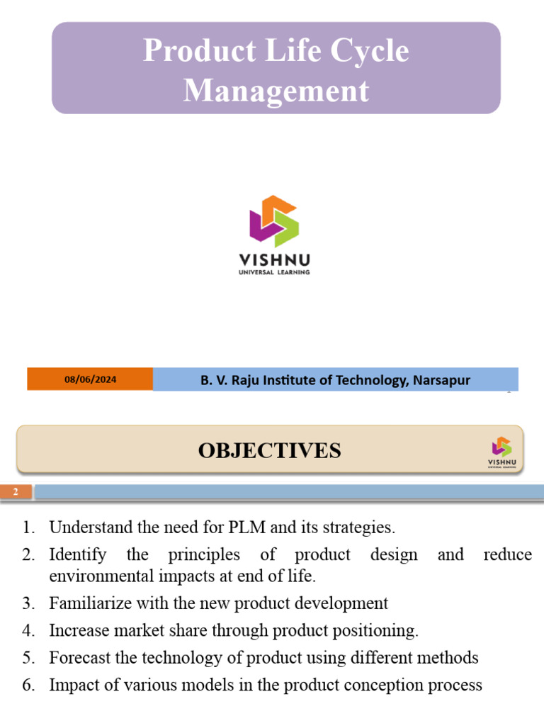 PLCM Unit 1 | PDF | Product Lifecycle | Product (Business)