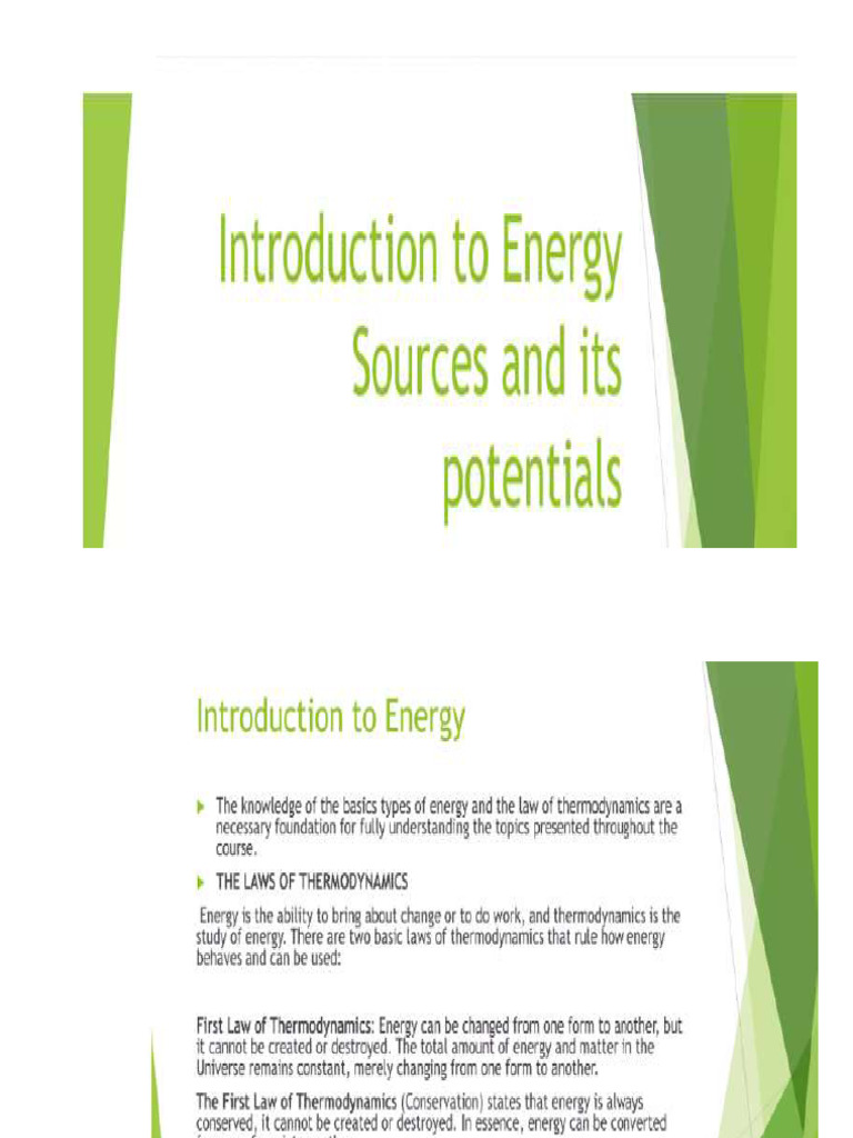 Unit-1-Introduction To Energy Sources | PDF | Law | Technology ...