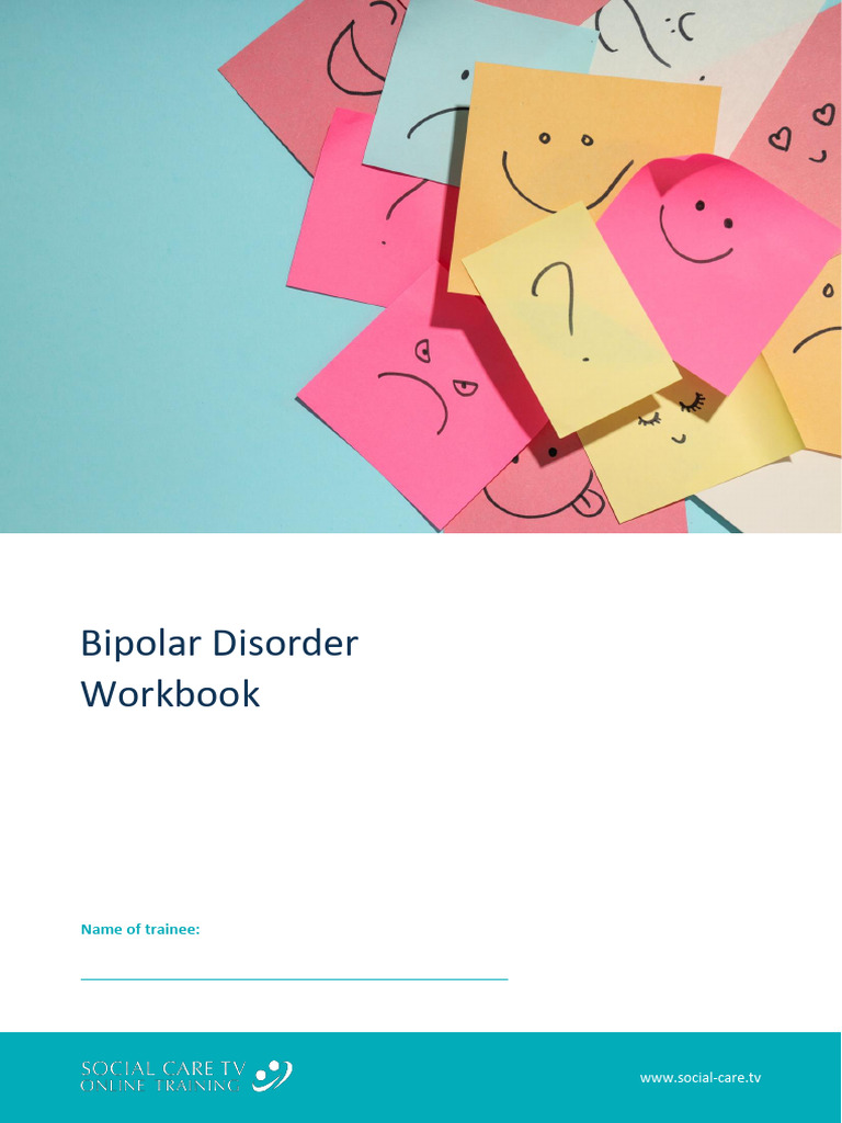 Bipolar Workbook | PDF | Bipolar Disorder | Mania
