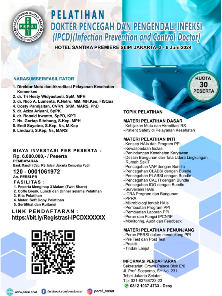 Pelatihan IPCD untuk Dokter 2024 | PDF