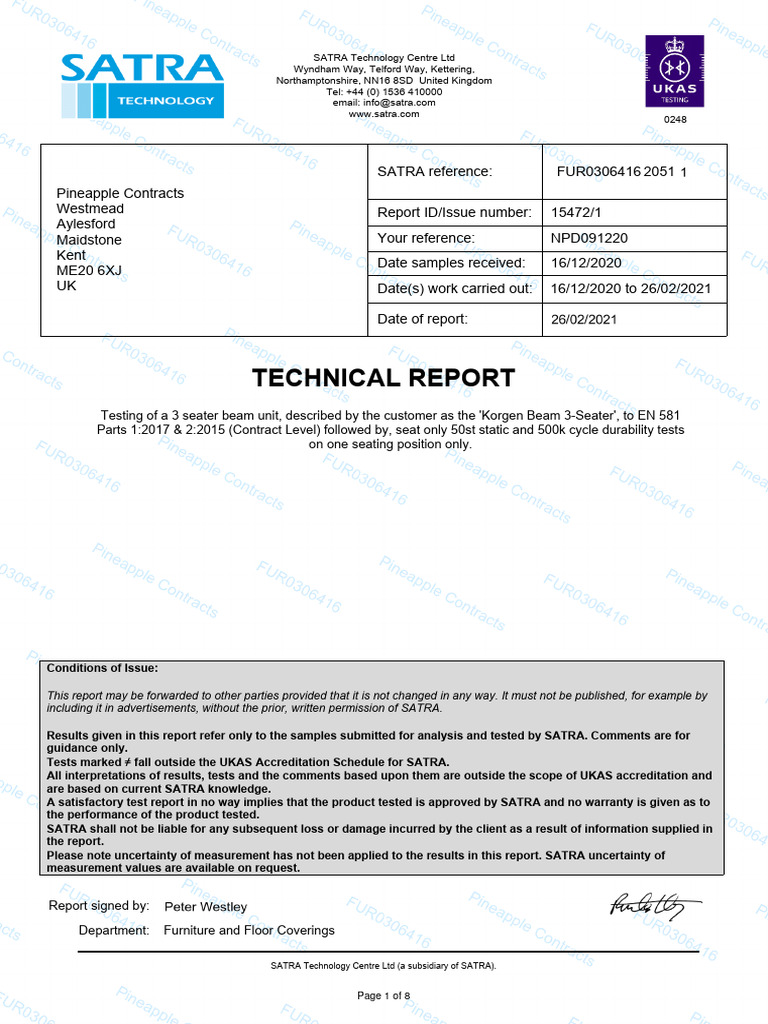 Korgen 3 Seater Beam en 581 12 | PDF | Arbitration | Legal Liability