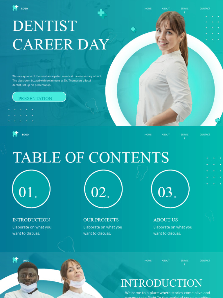 Dentist Career Day Presentation Guide | PDF