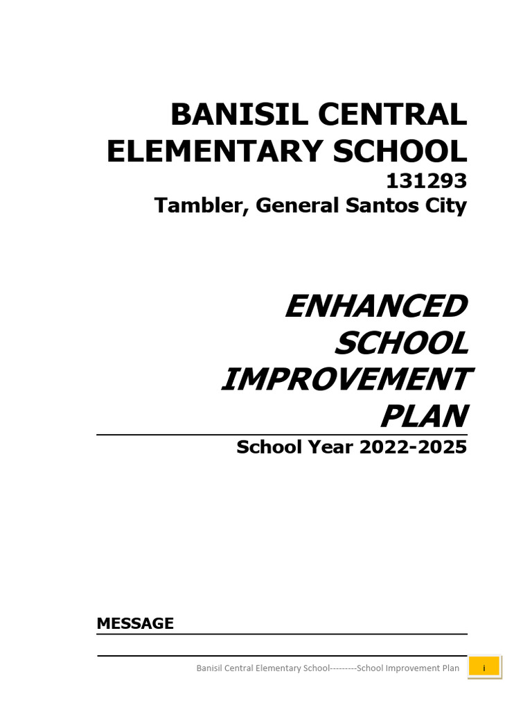 Sip Banisil | PDF | Learning | Schools