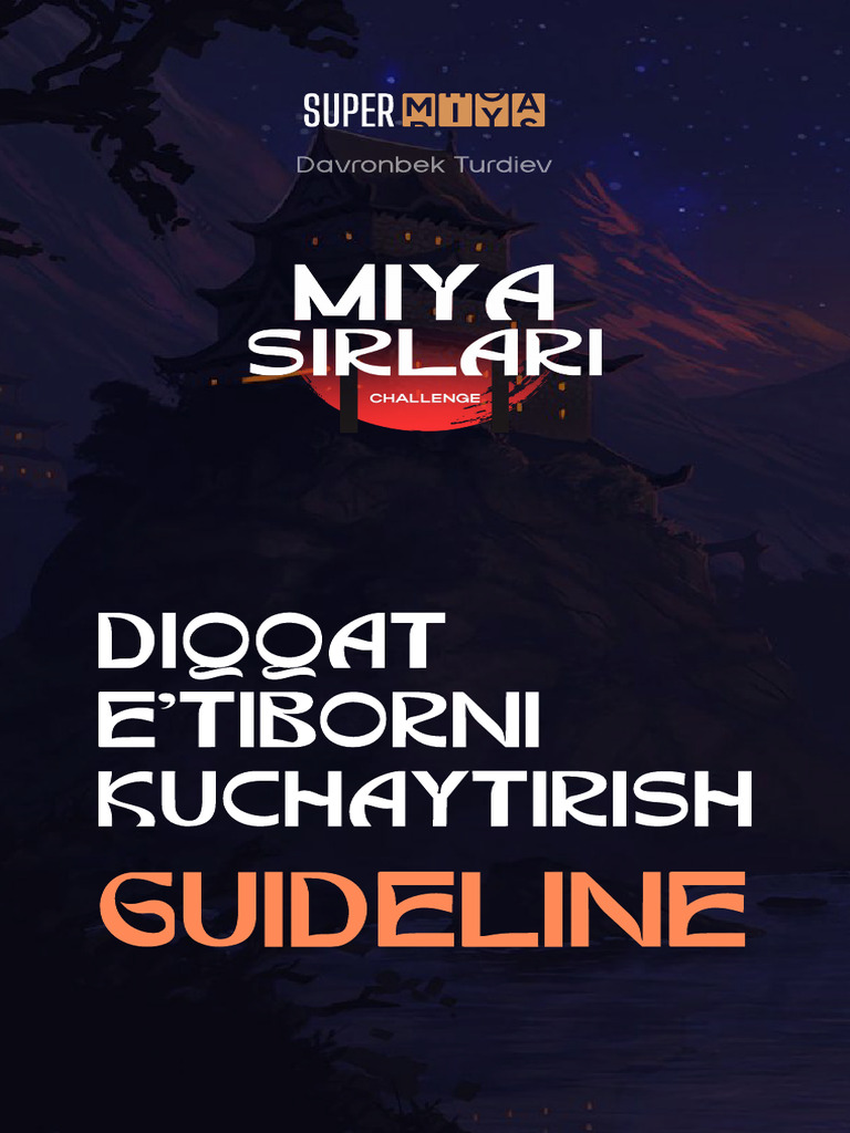 Diqqat checklist | PDF