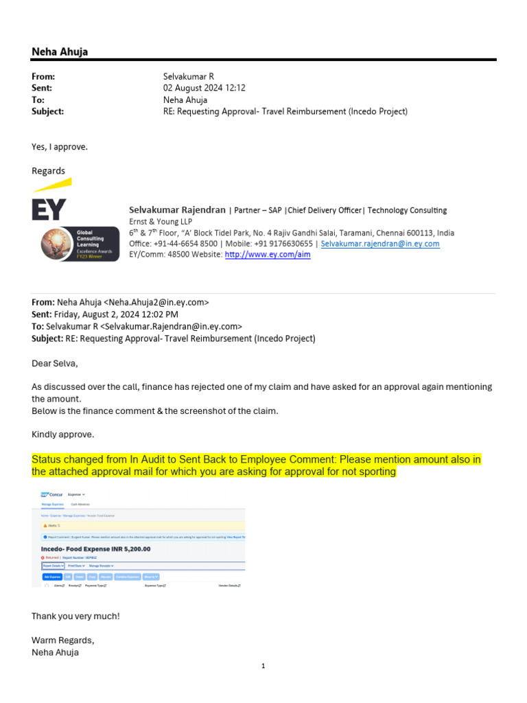 Partner Approval | PDF | Reimbursement