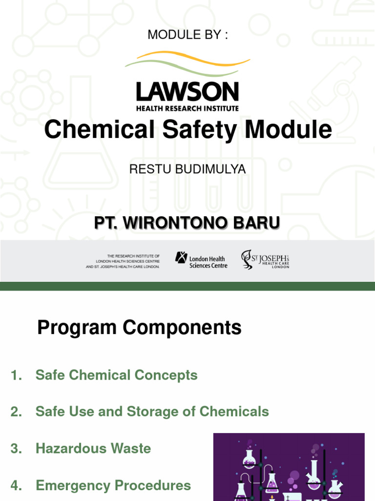 Chemical Safety Guidelines for Labs | PDF | Laboratories | Personal ...