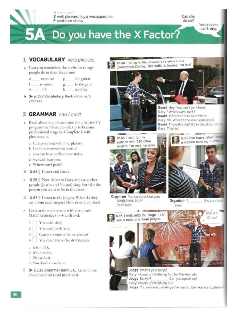 English File Elementary Students Book - PDF UNIT 5 | PDF