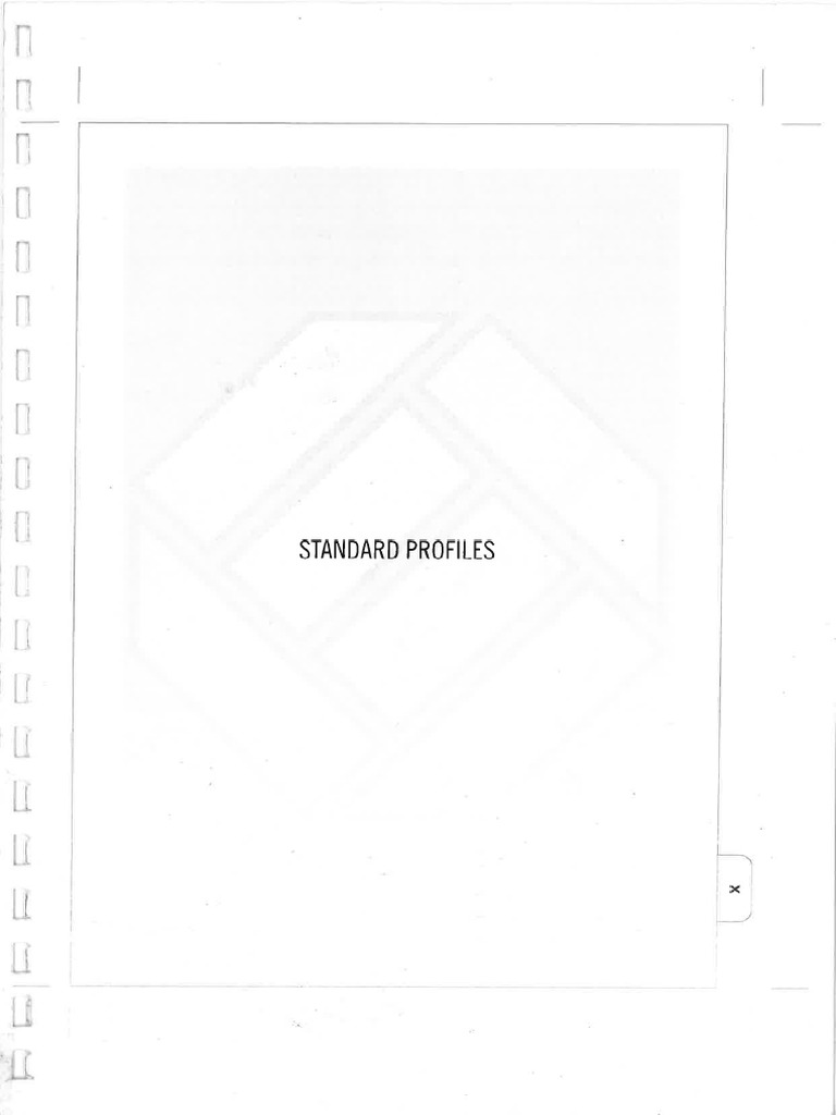 Standard Profiles | PDF