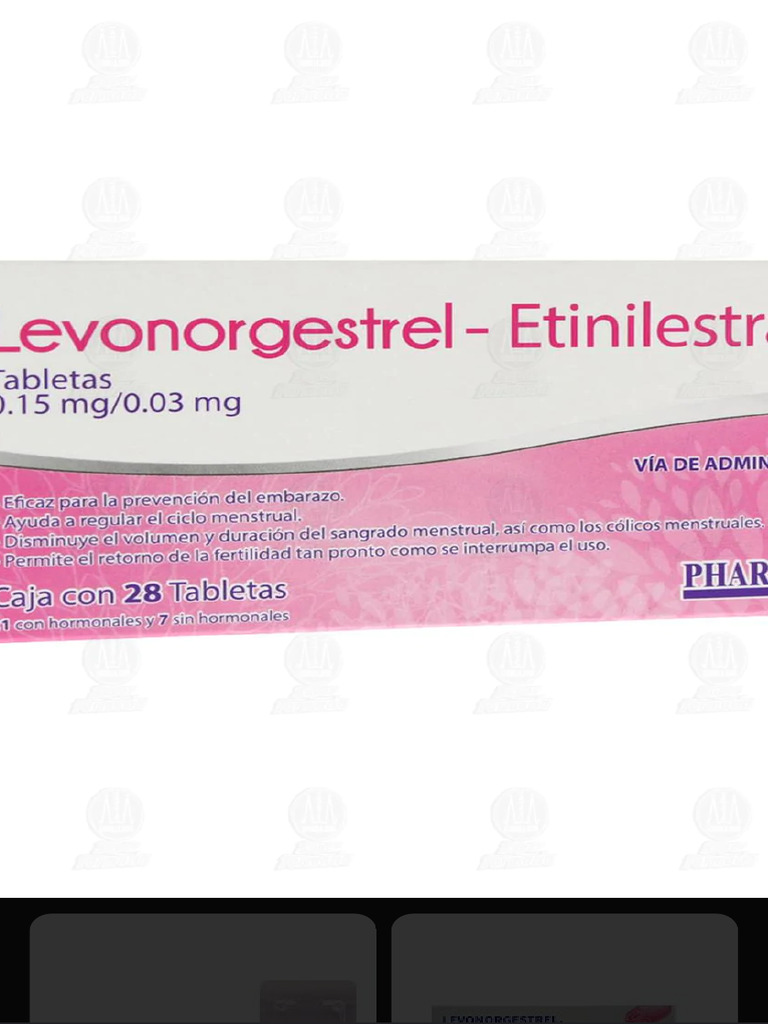 levonorgestrel y etinilestradiol - Búsqueda de Google | PDF
