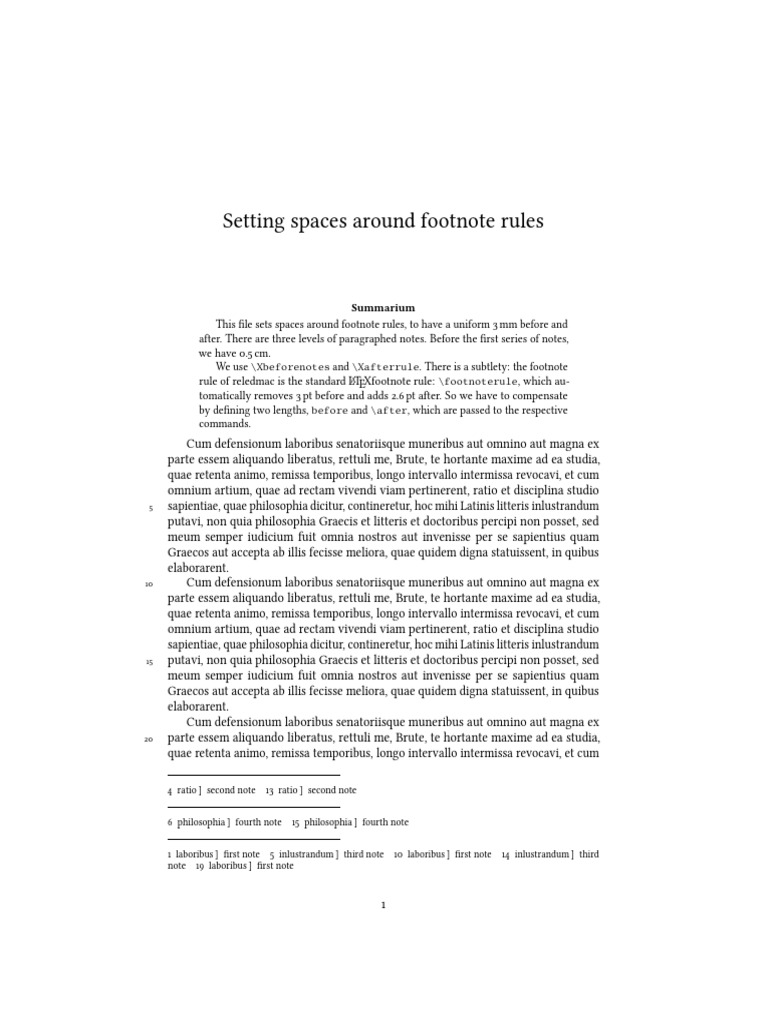 2-Footnote Spacing | PDF