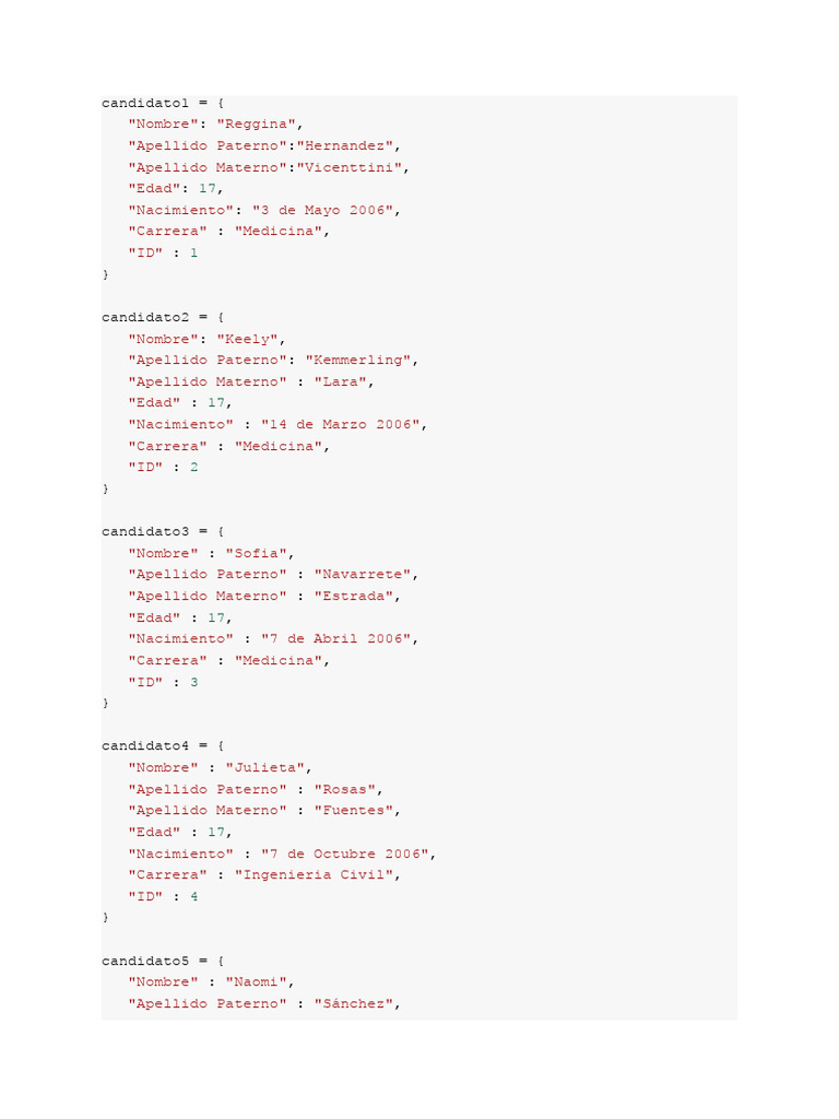 Ejercicio Integrador | PDF