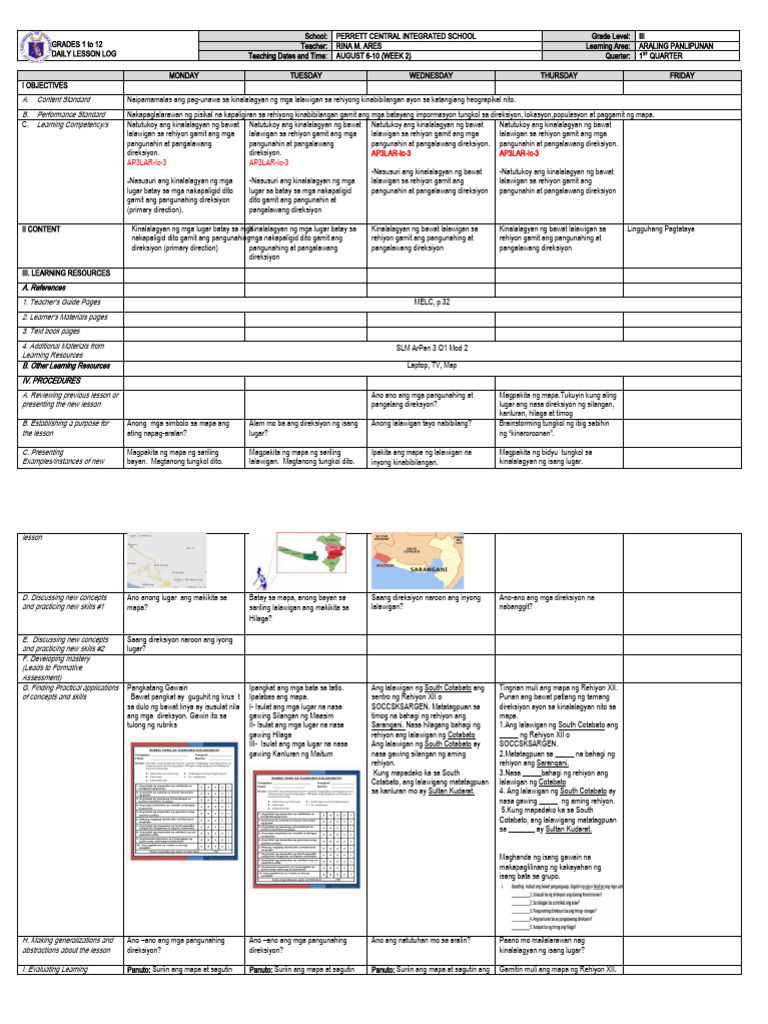 7.DLL Arpan-3 Q1 W2 | PDF