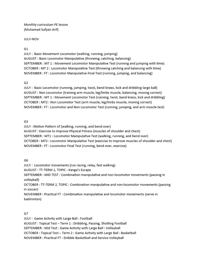 Monthly Curr PE Sufyan Second Years | PDF