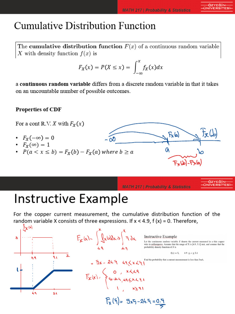 Cont RV - Intro | PDF | Probability Distribution | Random Variable