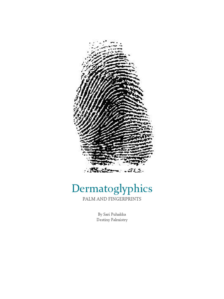 Dermatoglyphics-ebook | PDF | Fingerprint | Hand
