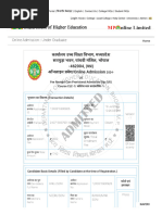Madhya Pradesh Professional Examination Board - Template PDF | PDF