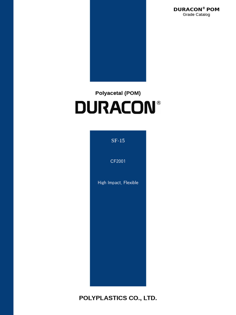 POM HI DURACON SF-15 | PDF