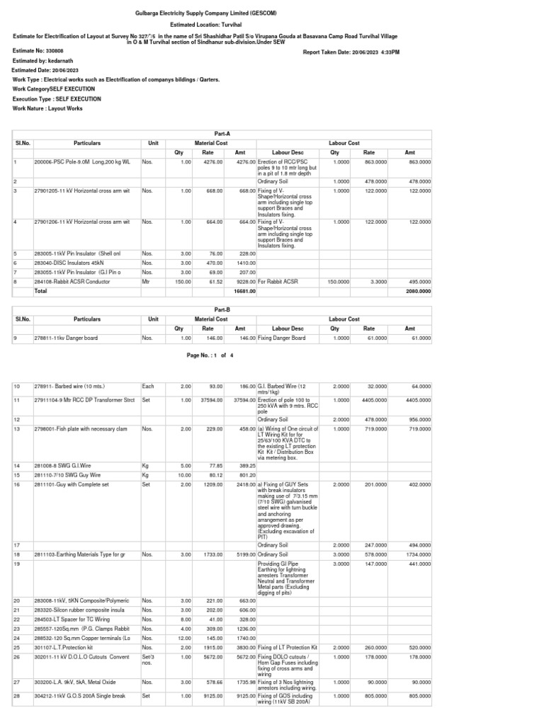 Layout Shashidhar Patil | PDF | Insulator (Electricity) | Materials