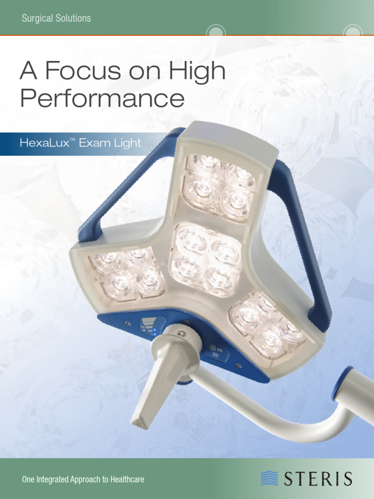 HexaLux Exam Light Overview and Features | PDF | Light | Lighting