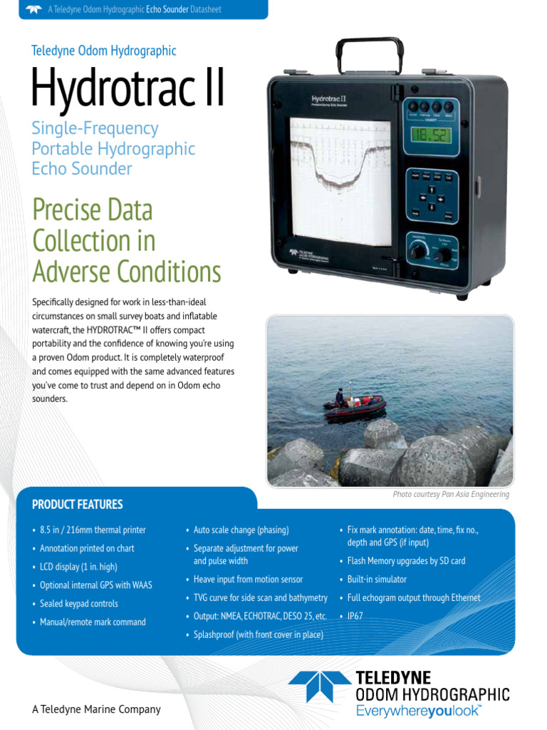Hydrotrac II Datasheet Lr | PDF | Computer Engineering | Equipment