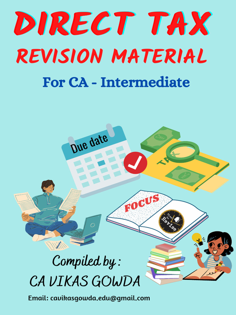 Income Tax Revision Notes CA Inter May 24 Lyst7773 | PDF | Taxes ...