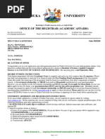 Uon Fee Structure | PDF | Banks | Fee