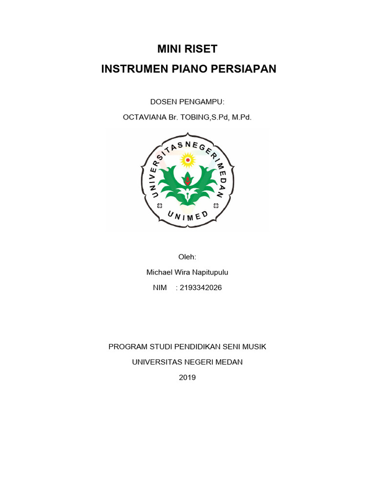 Mini Riset Piano | PDF