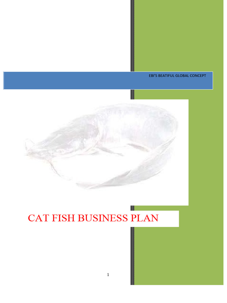 Catfish Farming Business Plan Overview | PDF | Prices | Agriculture