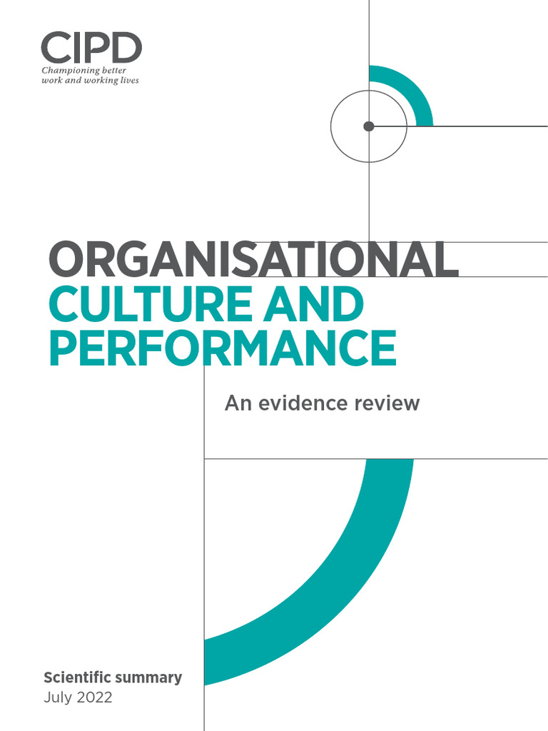 Organisational Culture and Performance Review | PDF | Organizational ...